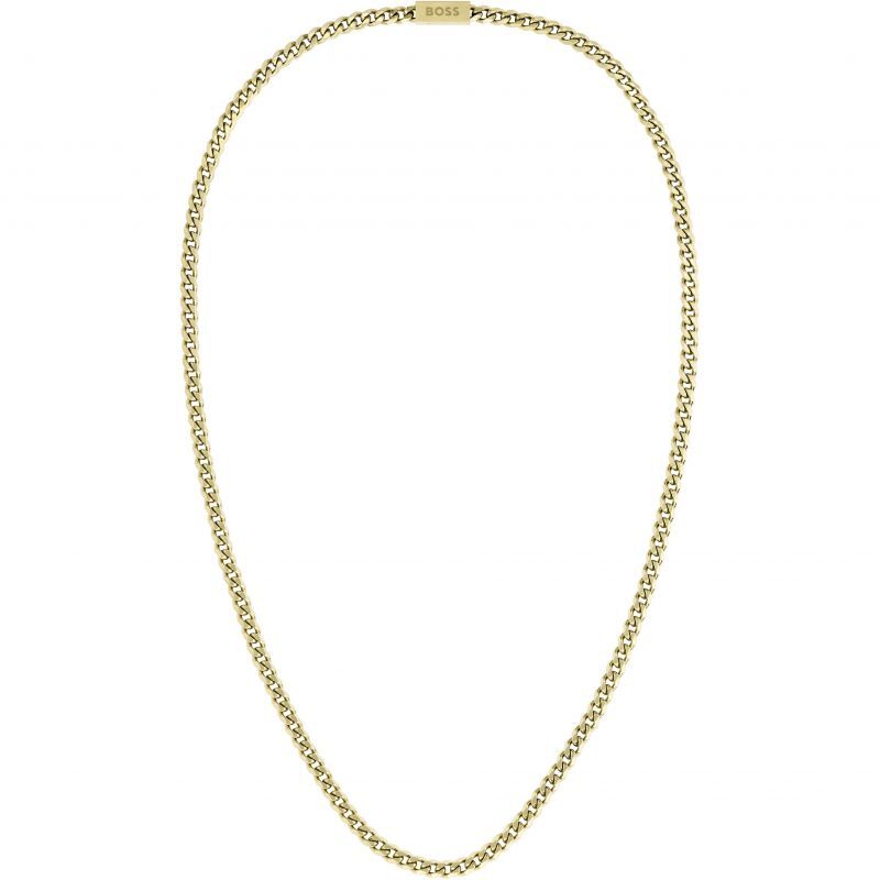 1580173 MENS GOLD-TONE 24 INCH CURB CHAIN NECKLACE | KOOKOO MADAME
